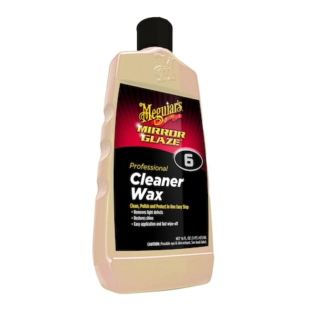 Meguiars Cleaner Wax, Clean/ Polish and Protect, 16 Ounce, Without ...