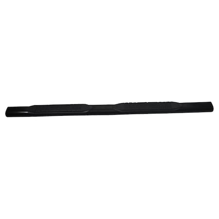 Trailfx With Step Pads, 4" Oval Straight, Powder Coated, Black, Mild ...