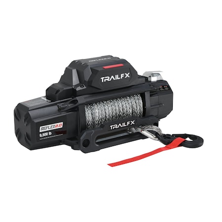 Trailfx Vehicle Mounted, Vehicle Recovery Winch, 12 Volt Electric, 9500 ...