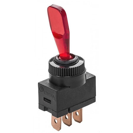 Whitecap MARINE ROCKER SWITCH 12 Volt; 15 Amp; Toggle; Illuminated ...