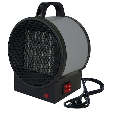 King Electric Puh Portable Heater 120V-750/1500W Ceramic W/Stat Gray ...