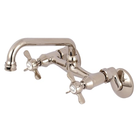 Essex KS113PN 6-Inch Adjustable Center Wall Mount Kitchen Faucet ...