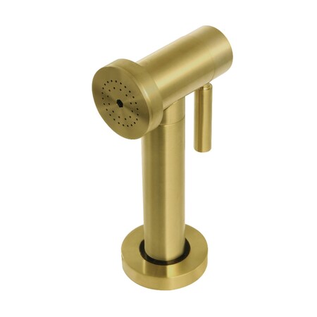 Gourmet Scape KSSPR7 Brass Kitchen Side Sprayer, Brushed Brass KSSPR7 ...