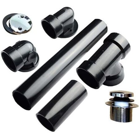 Avalon Waste & Overflow ABS Glue Type W/ Tip Toe Drain 1131-2 | Zoro