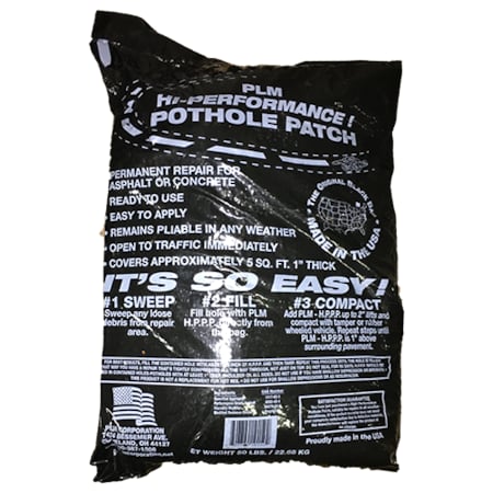 Protochem Laboratories Industrial Asphalt Cold Patch, 50 lbs., 1 Bag PC ...