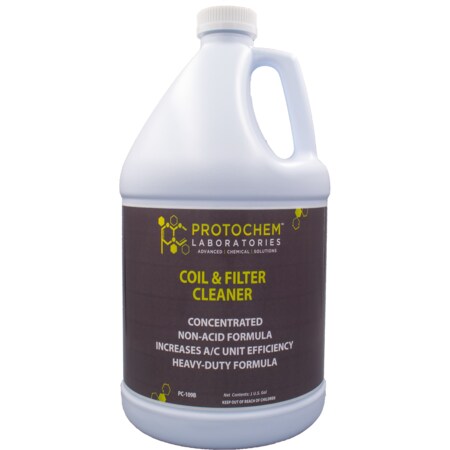 Protochem Laboratories Non-Acid Heavy Duty Coil Cleaner, 1 gal., PK4 PC ...
