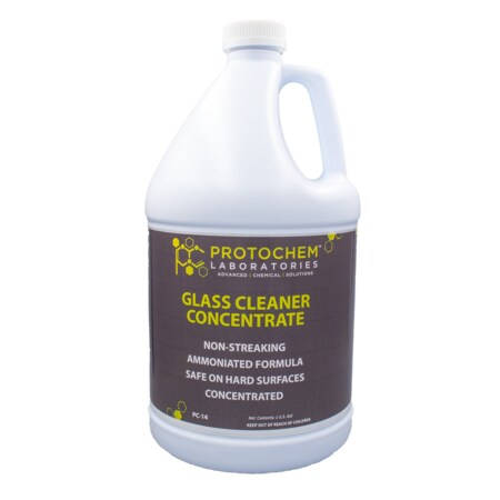 Protochem Laboratories Ammoniated Glass Cleaner Concentrate, 1 gal ...