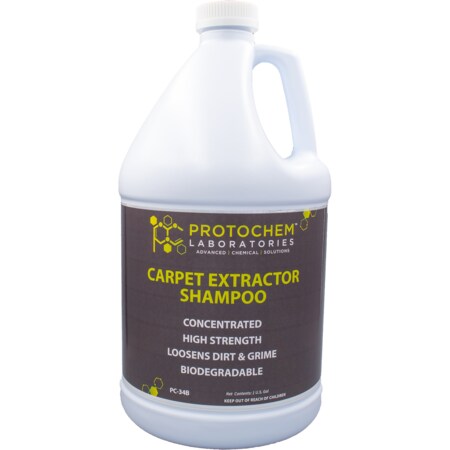 Protochem Laboratories Concentrated Carpet Extractor Shampoo And ...