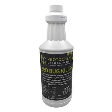 Protochem Laboratories Non-Toxic Natural Bed Bug And Crawling Insect ...