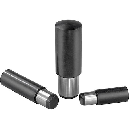 Kipp Rest Pad D1=14, H=40, Mild Steel Black Oxidized, Harden., G K0305 ...