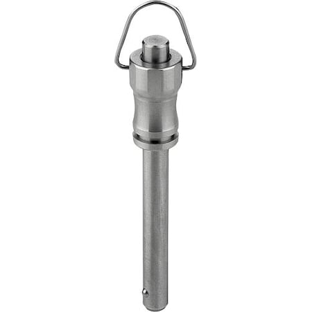 Kipp Ball lock pin, compact head without bail K0790.111205030 | Zoro
