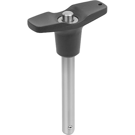 Kipp Ball Lock Pins with T-grip, self-locking K0792.204605010 | Zoro