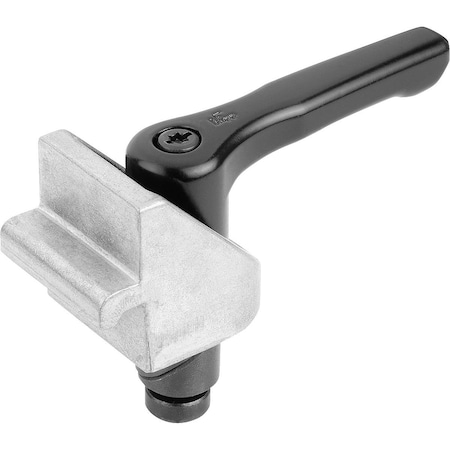 Kipp Clamping Pin With Clamping Angle, D=16, Steel Black Oxidized K1505 ...