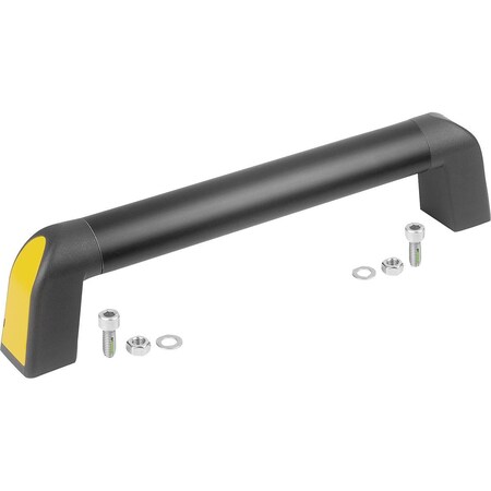 Kipp Tubular Handle Bighand, A=500, L=533, 4 Aluminum Black Anodized ...