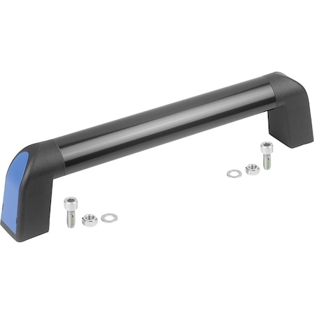 Kipp Tubular Handle Bighand, A=500, L=533, 4 Aluminum Black Grey Powder ...