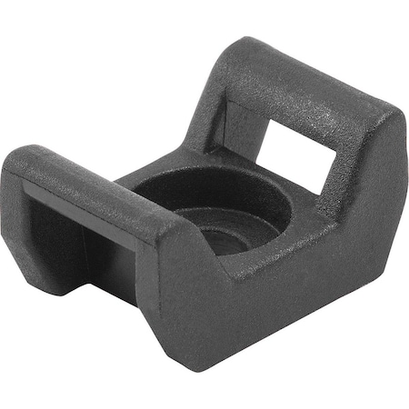 Kipp Cable Tie Block Polyamide, Black, Type I And Type B K1278.01 | Zoro