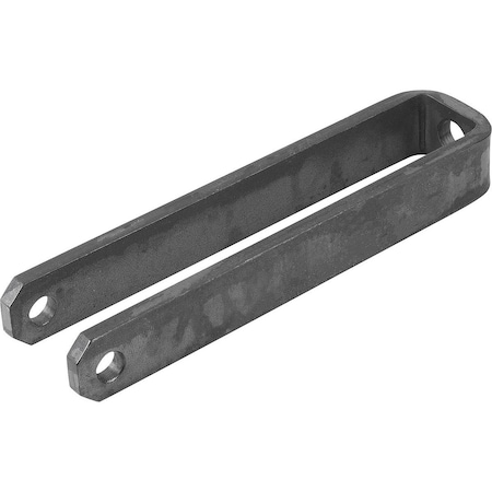 Kipp Tension Bracket, Steel Black Oxidized K0021.03 | Zoro