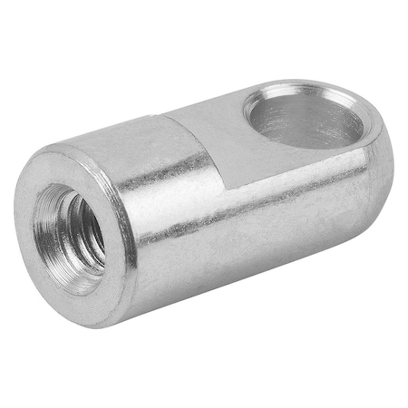Kipp Rod End, Steel, Zinc Plated, M5 Thrd Sz, 8 mm Thrd Lg, 21 mm ...