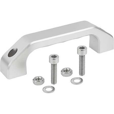 Kipp Pull Handles stainless steel, Style A K0198.140081 | Zoro