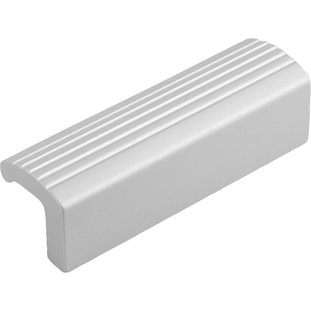 Kipp Ledge Handle L=120, Form:B Aluminum, Natural Anodized, A=105 K0232 ...
