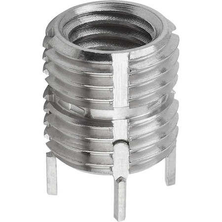 Kipp Threaded Insert Self-Locking, And External Thread, M12 M16X1, 5 ...