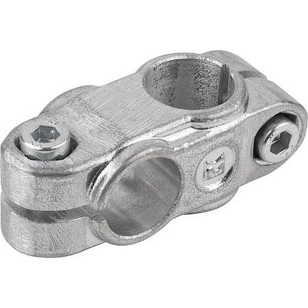 Kipp Tube clamps cross aluminum K0472.54040 | Zoro