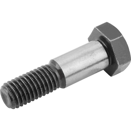 Kipp Shoulder Screw, M24 Thr Sz, 36.5 mm Thr Lg, 90 mm Shoulder Lg ...