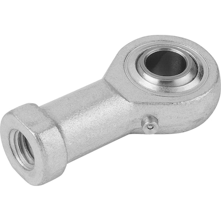 Kipp Rod End, Steel, Zinc Plated, M10 Thrd Sz, 20 mm Thrd Lg, 57 mm ...