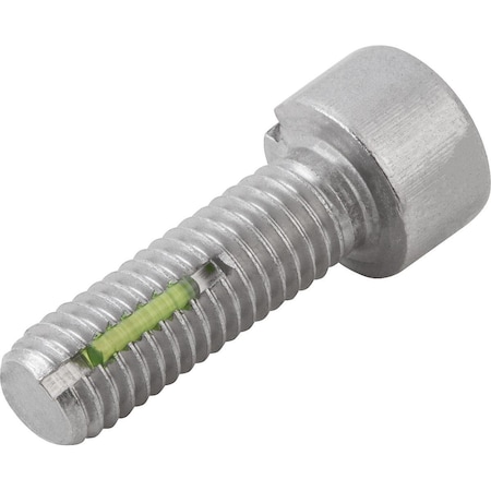 Kipp M6 Socket Head Cap Screw, Plain Stainless Steel, 18 mm Length ...