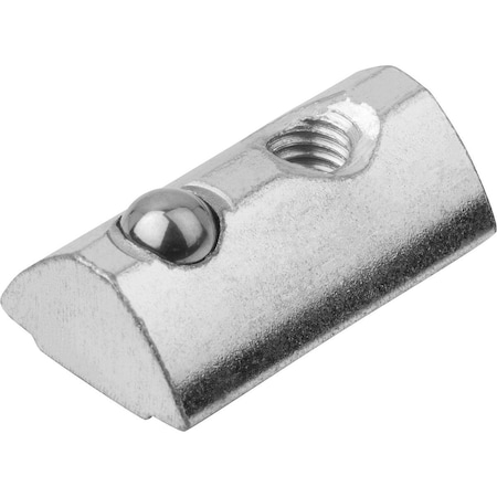 Kipp Slot Key Twist-In D=M05 B=13, 5, Form:B Steel, Finned K1024.0805 ...