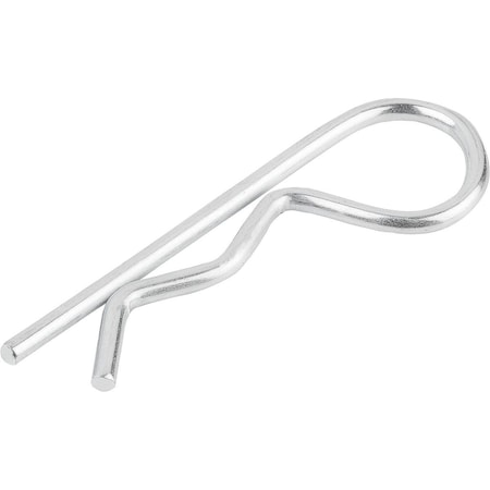 Kipp Spring Pin Similar To DIN 11024, Form:E Single, D1=2, D3=2, 5, D4 ...