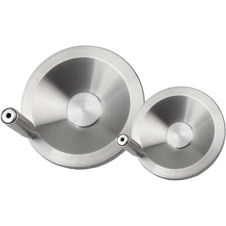 Kipp Disc Handwheel With Center Bore D1=76, 2, Stainless Steel 1.4301 ...