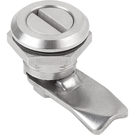 Kipp Quarter-Turn Lock, D=20, H=13, 5, Stainless Steel 1.4401 K1360 ...