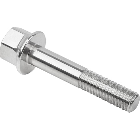 Kipp AISI 316L, M12 Hex Head Cap Screw, Polished Stainless Steel, 50 mm ...
