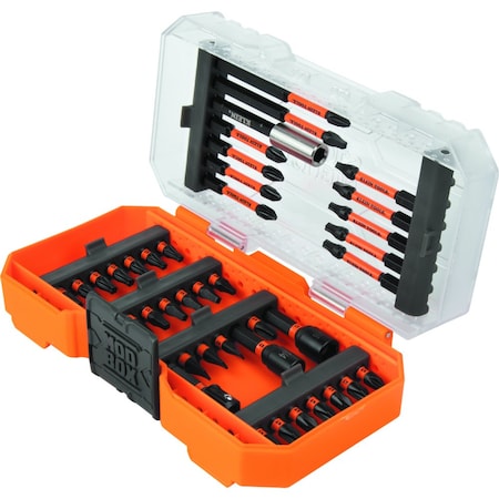 Klein Tools ProFlex Impact Driver Bit Set, 40-Piece 33801 | Zoro