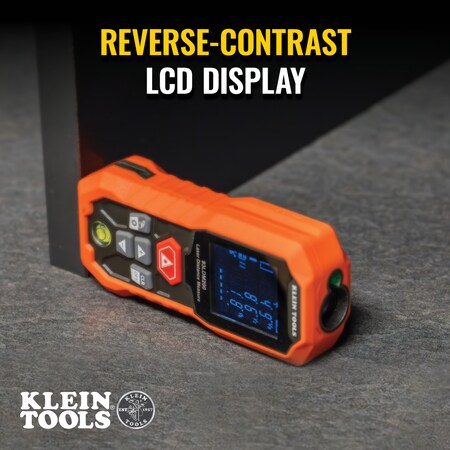 Klein Tools Laser Distance Measure, 200-Foot 93LDM200 | Zoro