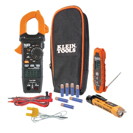 Klein Tools HVAC Electrical Test Kit CL320KIT | Zoro