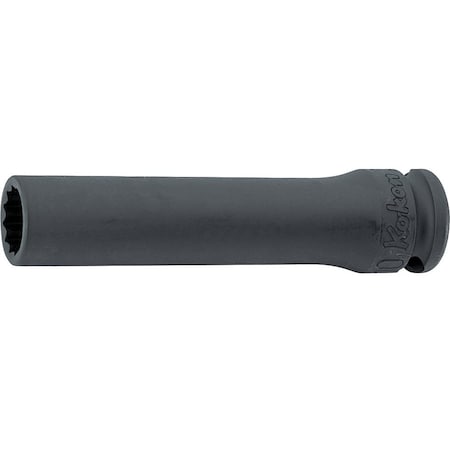 Ko-Ken Socket 10mm 12 Point 80mm 3/8 Sq. Drive 13305M-10 | Zoro