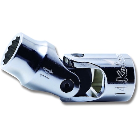 Ko-Ken Universal Socket 10mm 12 Point 63mm 1/2 Sq. Drive 4445M-10 | Zoro