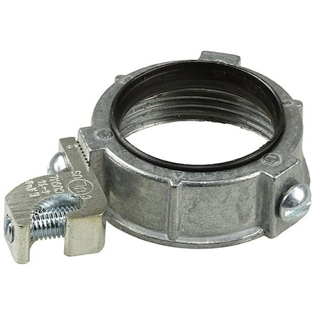 Dottie Conduit Fitting Bushing, 4 in, Threaded, Aluminum, Zinc Plated ...