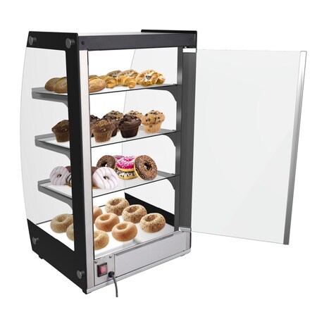 Koolmore Glass Bakery Display case 4 Tier Self Service Pastry Case with ...