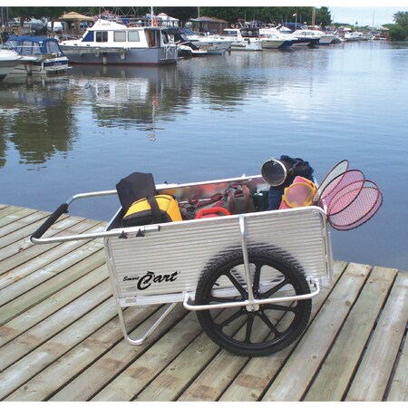 Dock Edge Aluminum Collapsible SmartCart Dock Cart DE90700F | Zoro