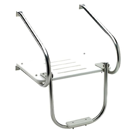 Seachoice Poly Swim Platform With Stainless Steel Rails 71521 | Zoro