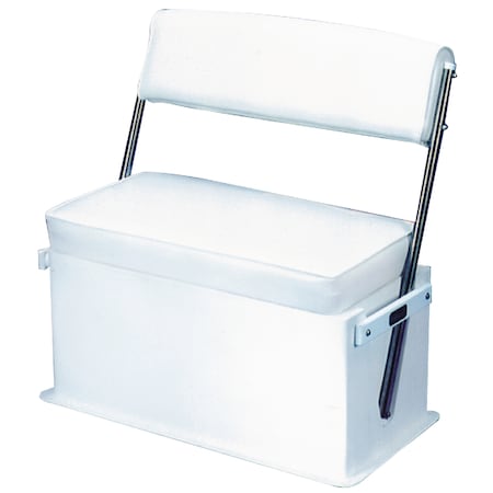 Todd Center Console White Swingback Seat, 50 qt. 1758-18A | Zoro