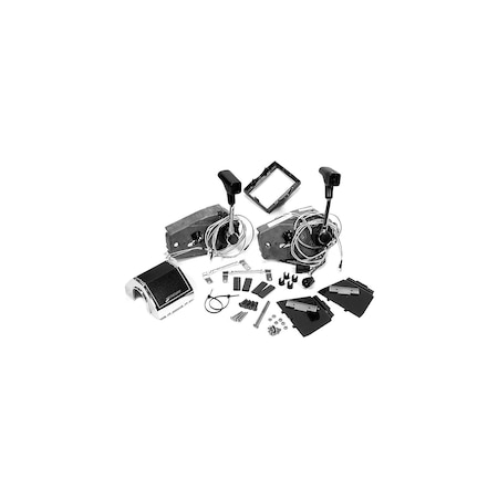 Quicksilver Dual Station Remote Control - Console Mounted w 4ft trim ...