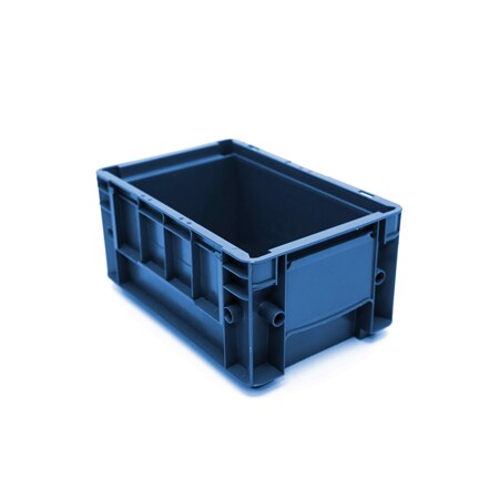 Lar Plastics Storage Tote, 7-7/10 in L x 11-3/5 in W x 5-9/10 in H ...