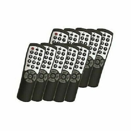 Noso Brightstar BR100B Universal TV Remote Pack of 10, 10PK BR100B-10 ...