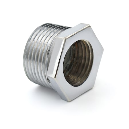 Legend Valve 1/2" X 3/8" CHROME HEX BUSHING 310-475CP | Zoro