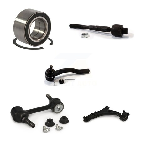 Transit Auto Front Left Bearing Lower Control Arm Tie Rod End Link Kit ...