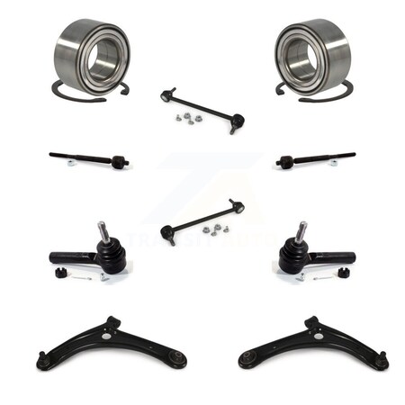Transit Auto Front Bearing Lower Arm Outer Inner Tie Rod End Link Kit ...